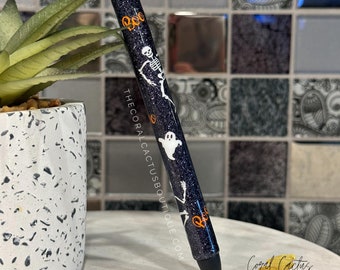 Ghost Glitter Pen: Handmade Boo Halloween Inkjoy Gel Pen - Etsy