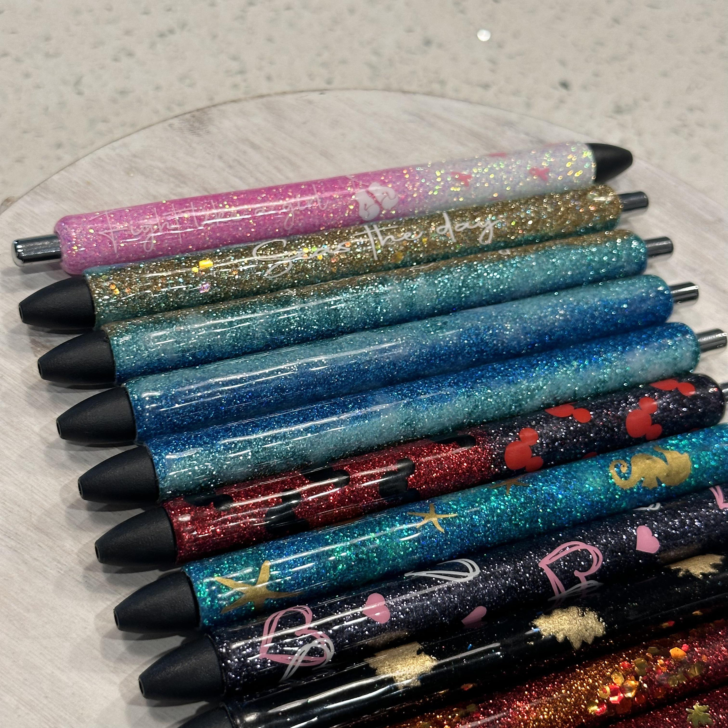 Ready to Ship - Glitter Pens - Etsy