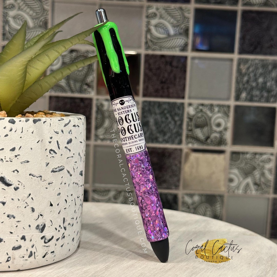 Hocus Pocus Potion Chunky Glitter Pen - Etsy