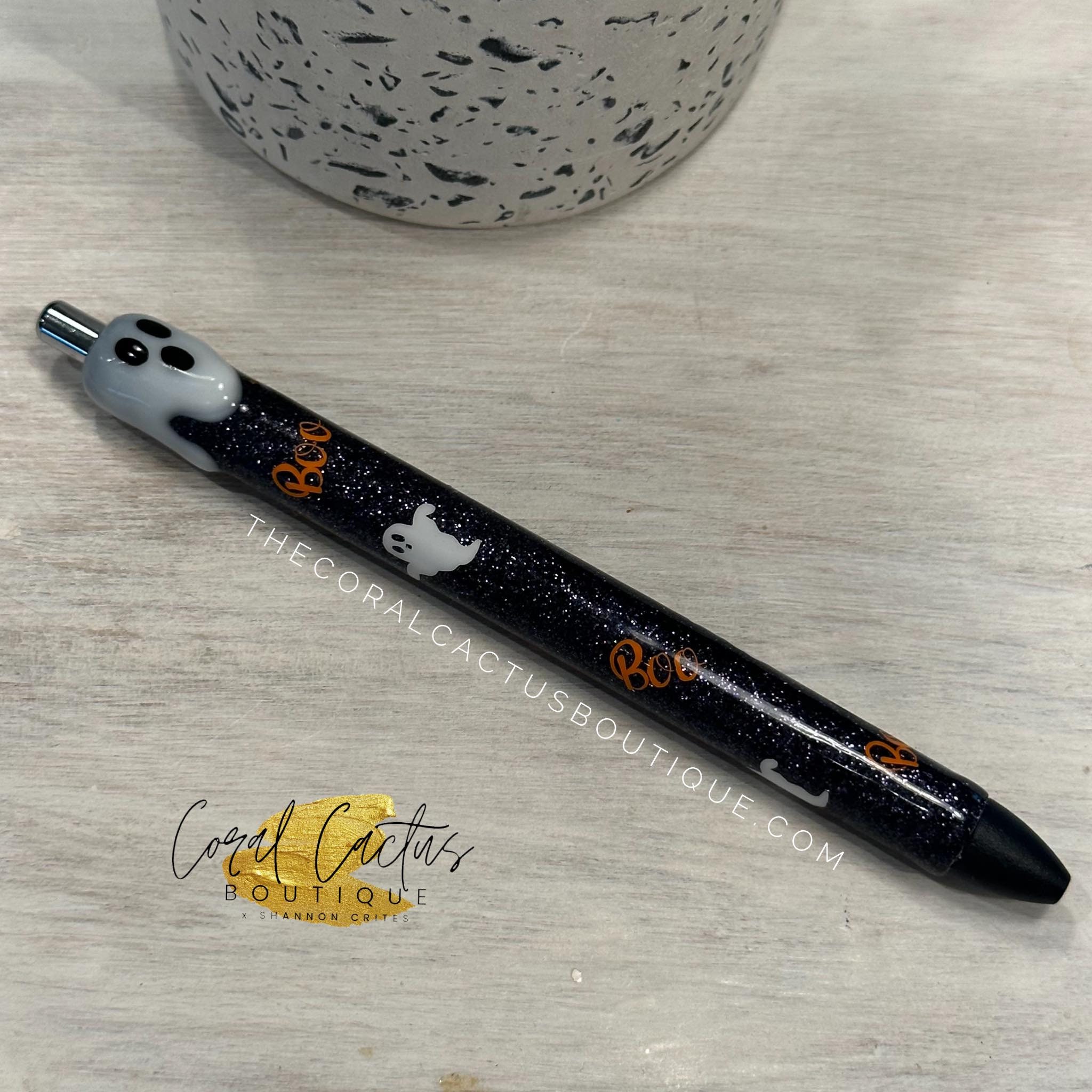 Ghost Drip Glitter Pen - Etsy