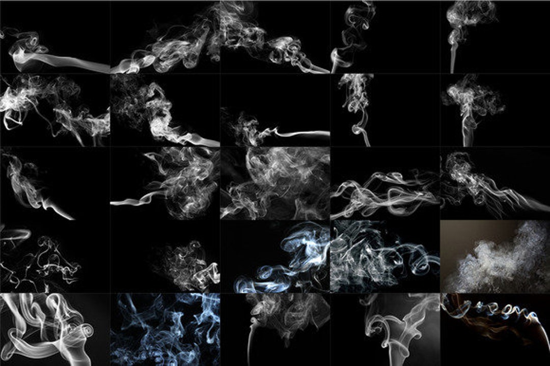 50 Smoke Effect Overlays - Etsy