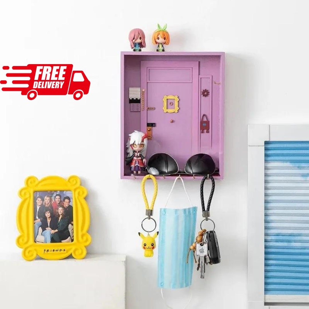 TV Show Friends Key Holder Monica's Door Holder-key Holder-monica and ...