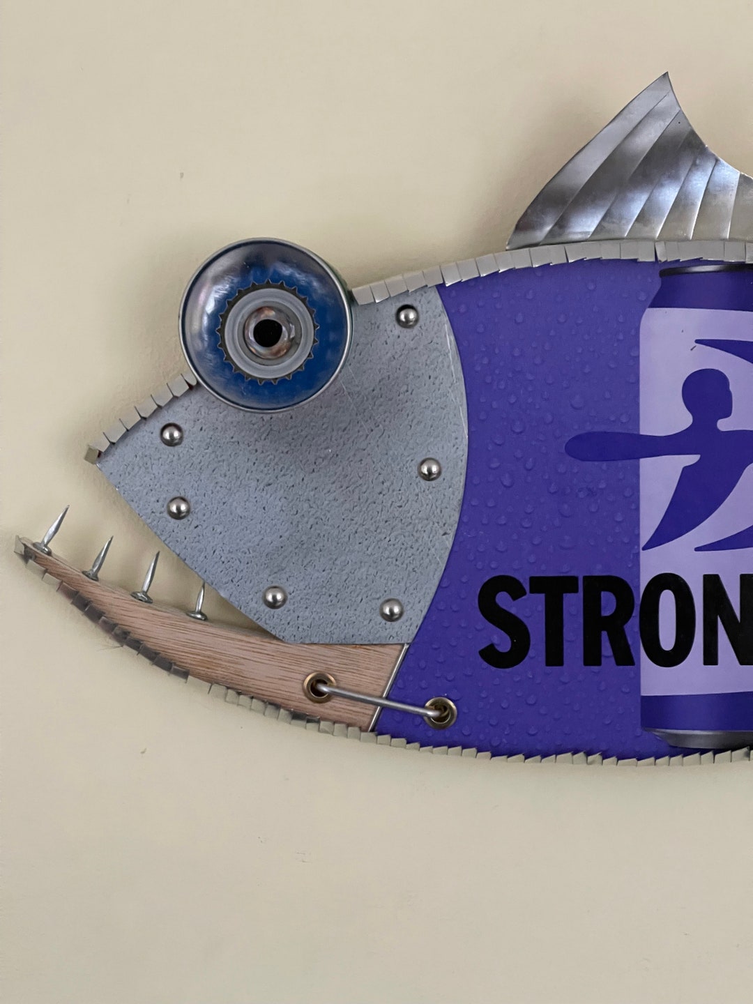 Strongbow Cider Fish, Wooden Fish, Wall Art, Fish Sculpture, Fish Decor ...