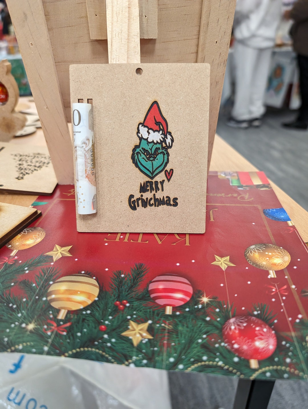 Grinch Money Buable Holders - Etsy