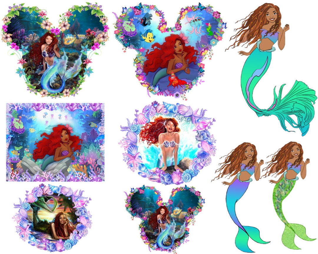 Little Mermaid Png Black Mermaid Png Black Girl Magic Black - Etsy