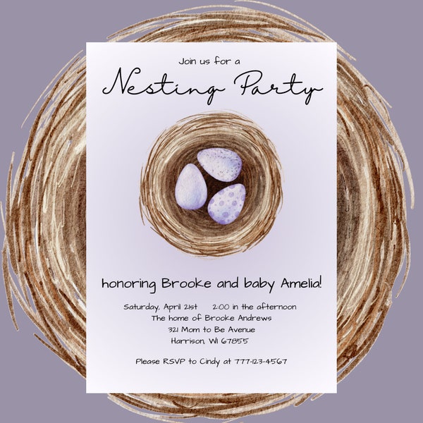 Nesting Party - Etsy