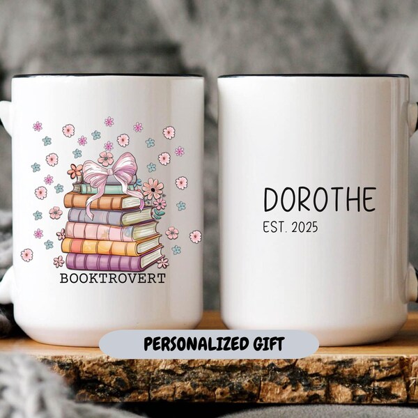 Book Mugs - Etsy