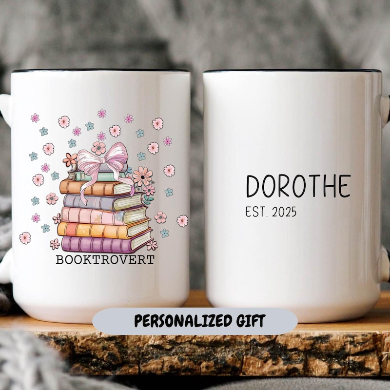 Book Mugs - Etsy