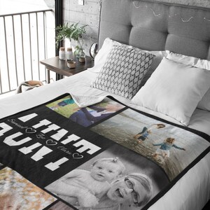 Custom Aunt Photo Blanket With Names – Personalized Picture Blanket for ...
