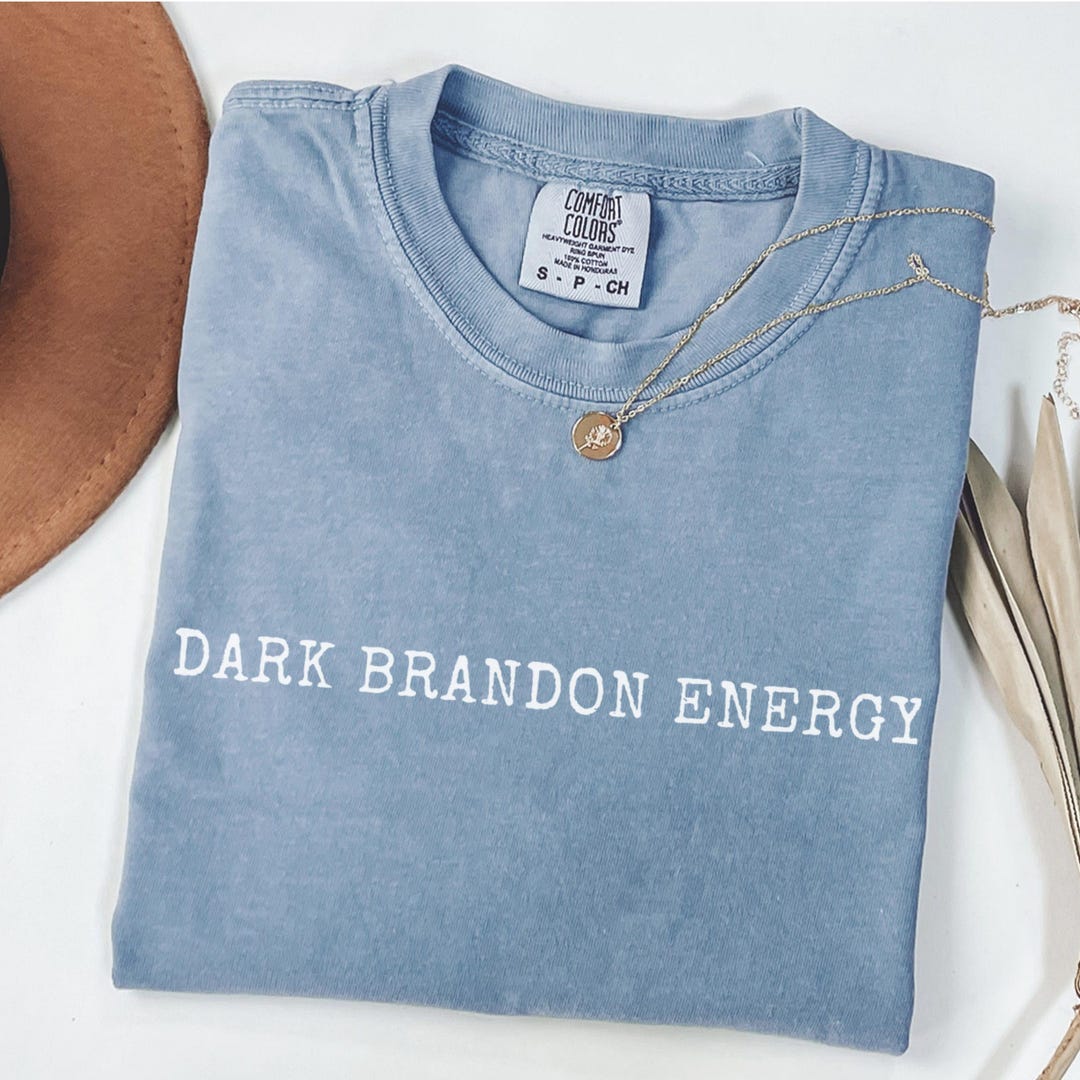 Dark Brandon Energy Shirt, Political Meme Graphic Tee, Pro Biden ...