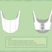 Corset Top PDF Sewing Pattern | Lace up Top PDF Sewing Pattern ...
