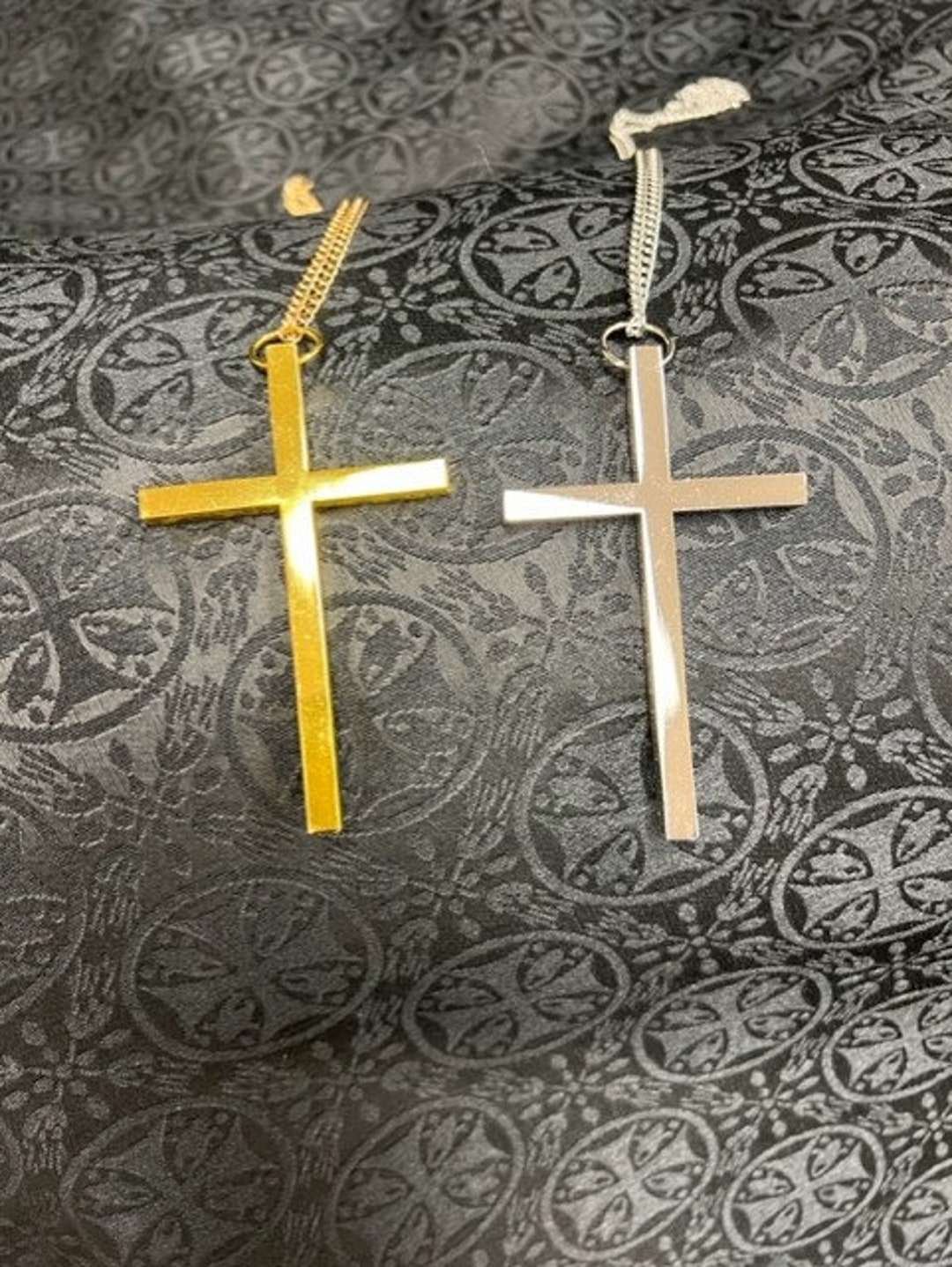 Pectoral Cross and Chain - Etsy