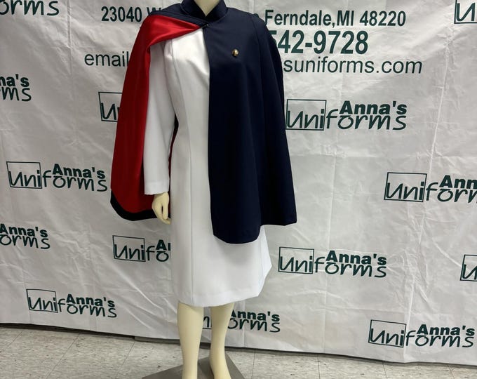 Victorian Nurse Cape, Black Wool Cape, Late 1800s 1900s Outerwear ...