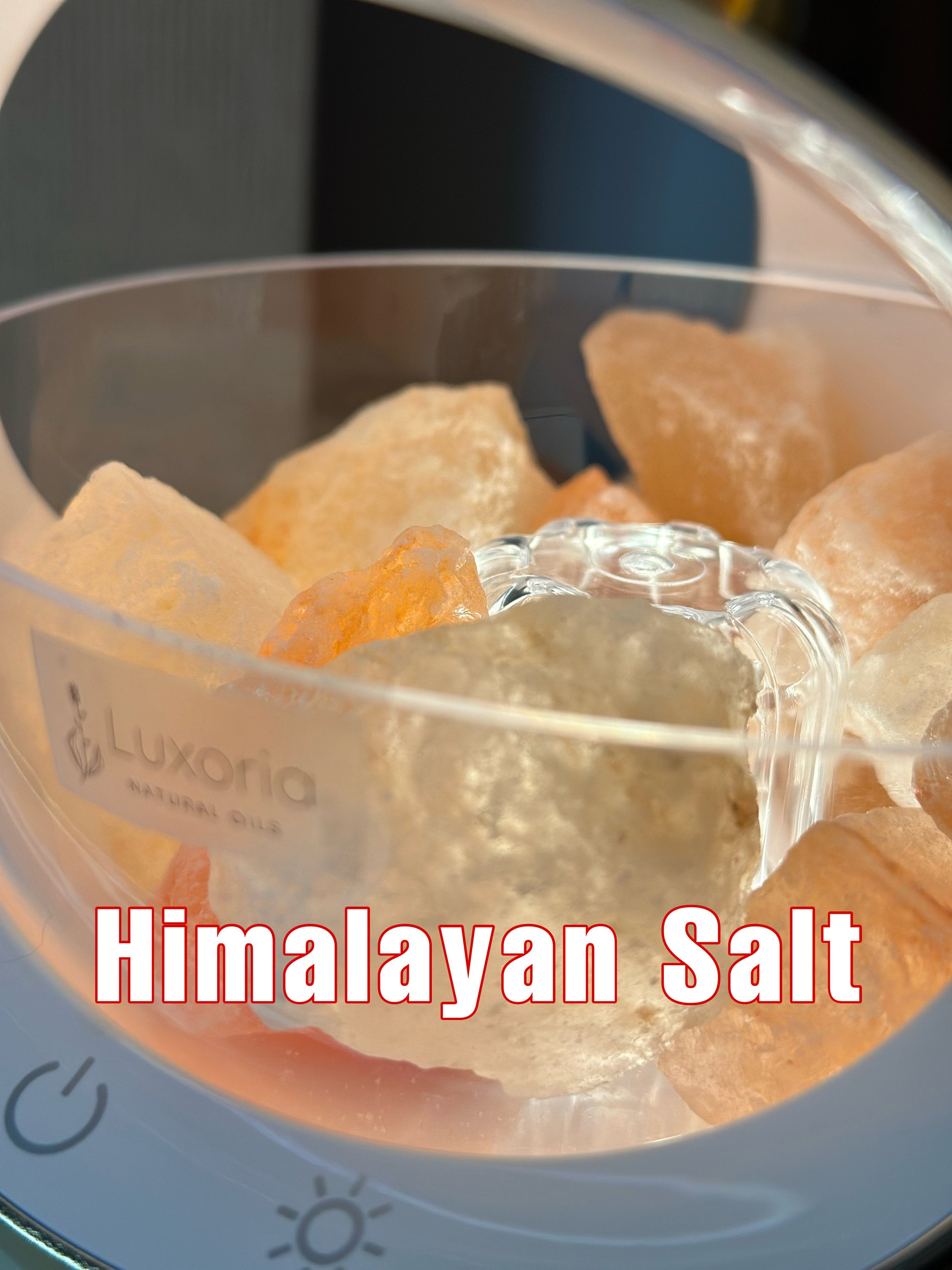 Humidifier Aroma, 100% Pure Himalayan Salt Lamp & Essential Oil ...