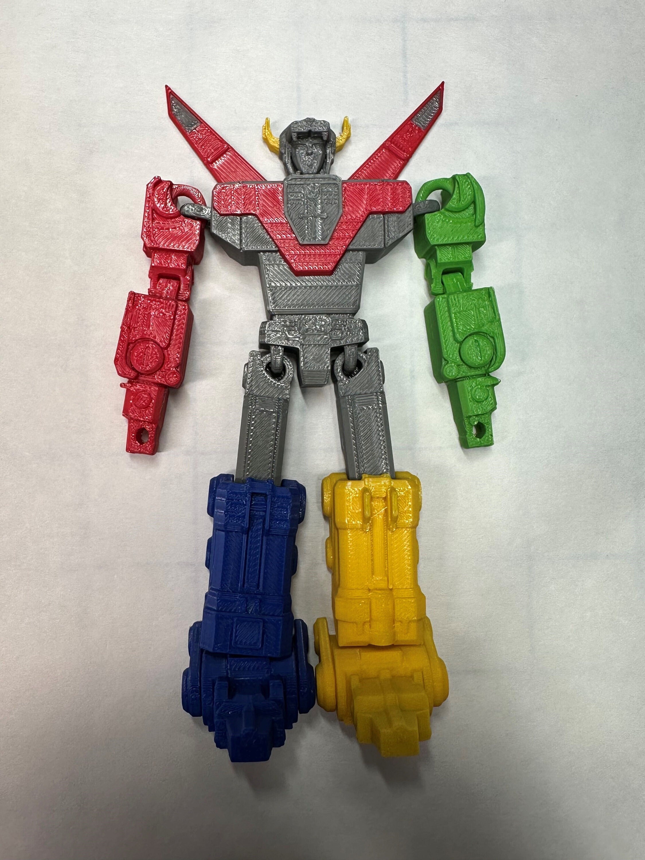 Articulated Flexi Voltron - Etsy
