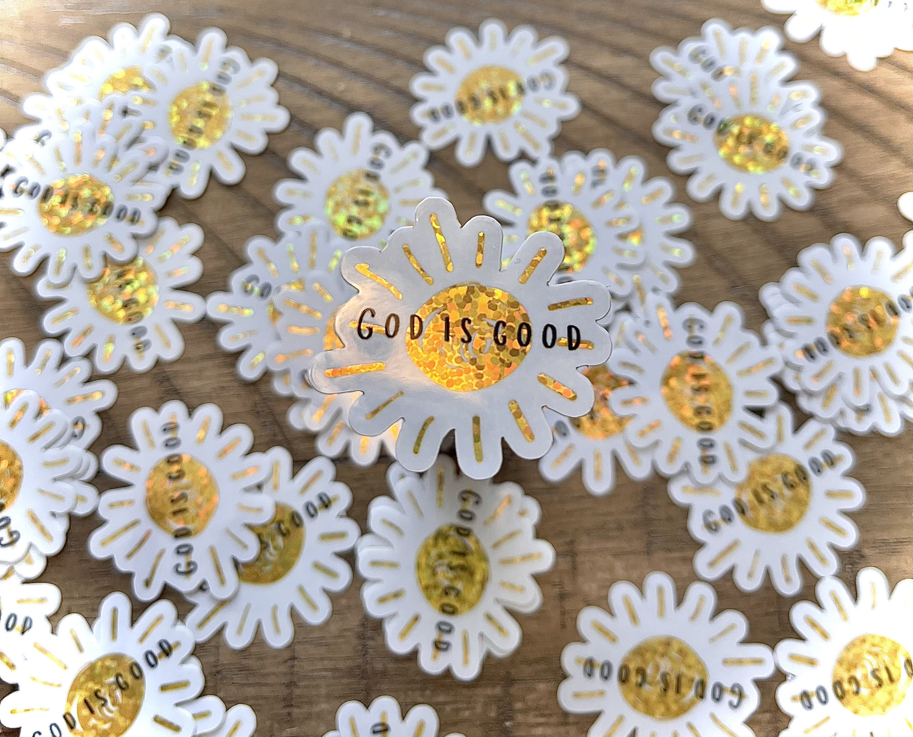 God is Good Sticker Religious Sticker Sun Sticker Water Bottle and ...