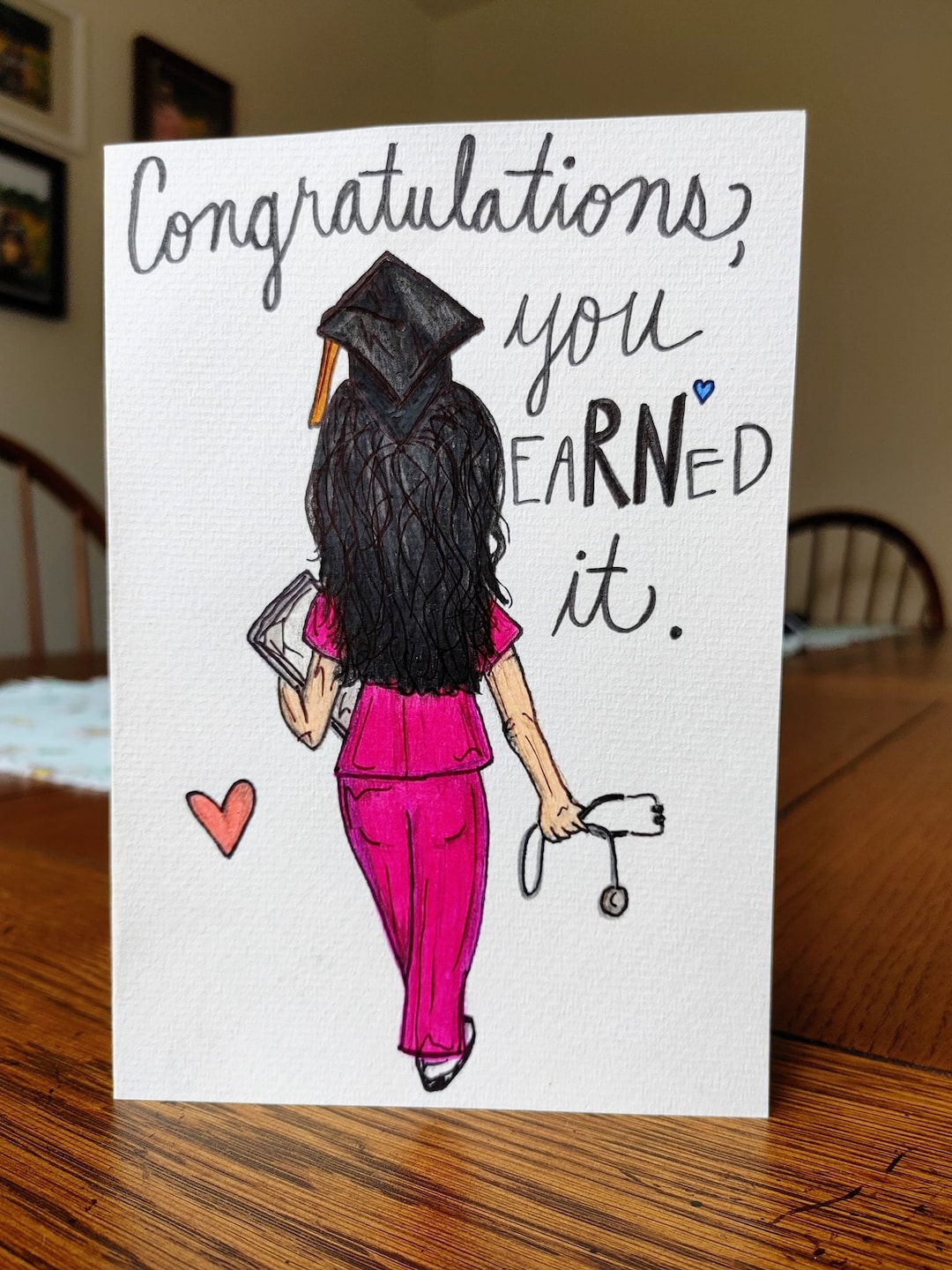 Nursing School Graduate Congratulations Card - Etsy
