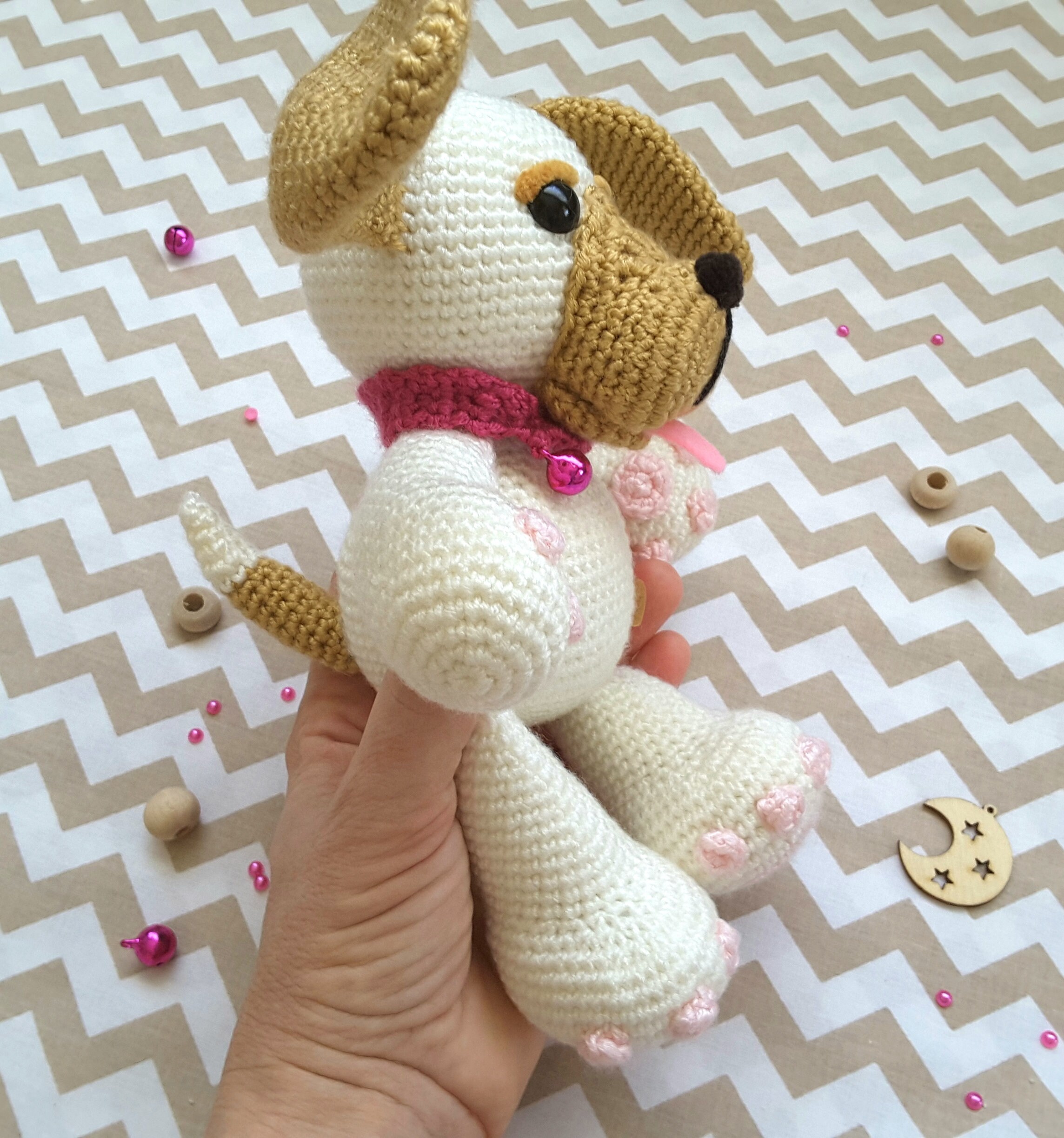 CROCHET PATTERN Dog Toy Pattern Amigurumi Puppy Pattern Easy to Follow ...