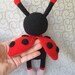 CROCHET PATTERN Ladybird Toy Pattern Amigurumi Toy Pattern Easy Insect ...