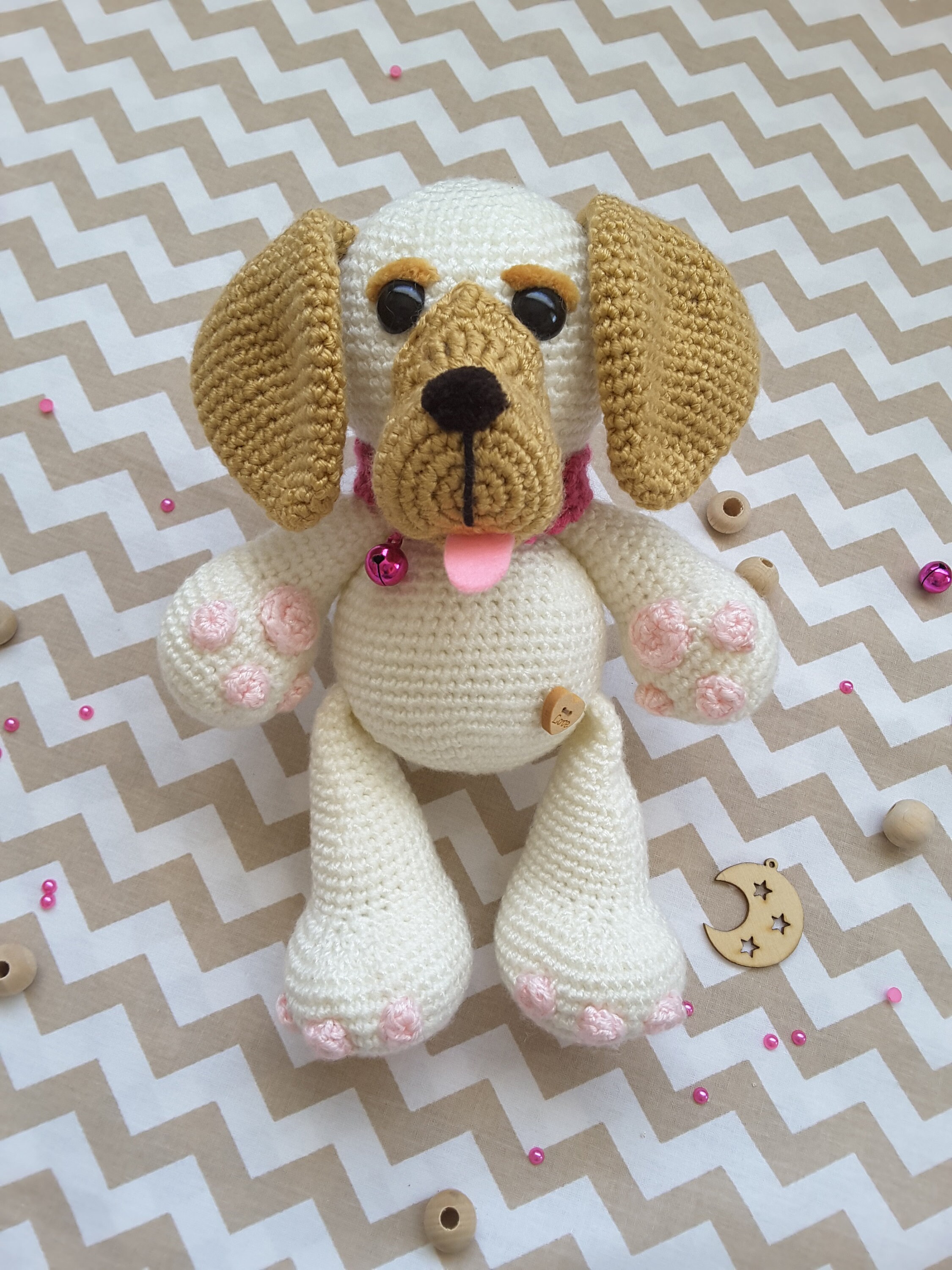 CROCHET PATTERN Dog Toy Pattern Amigurumi Puppy Pattern Easy to Follow ...