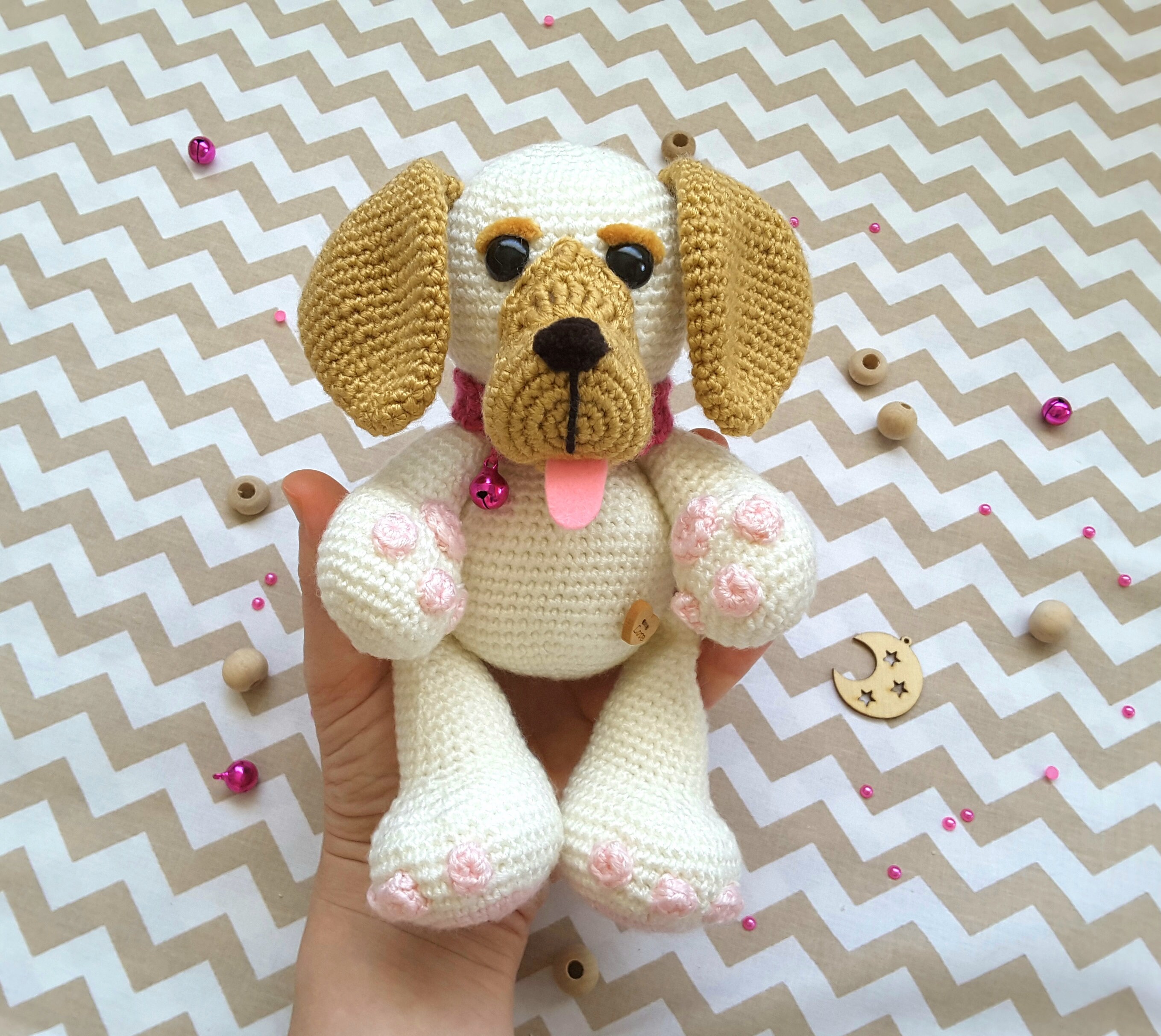 CROCHET PATTERN Dog Toy Pattern Amigurumi Puppy Pattern Easy to Follow ...