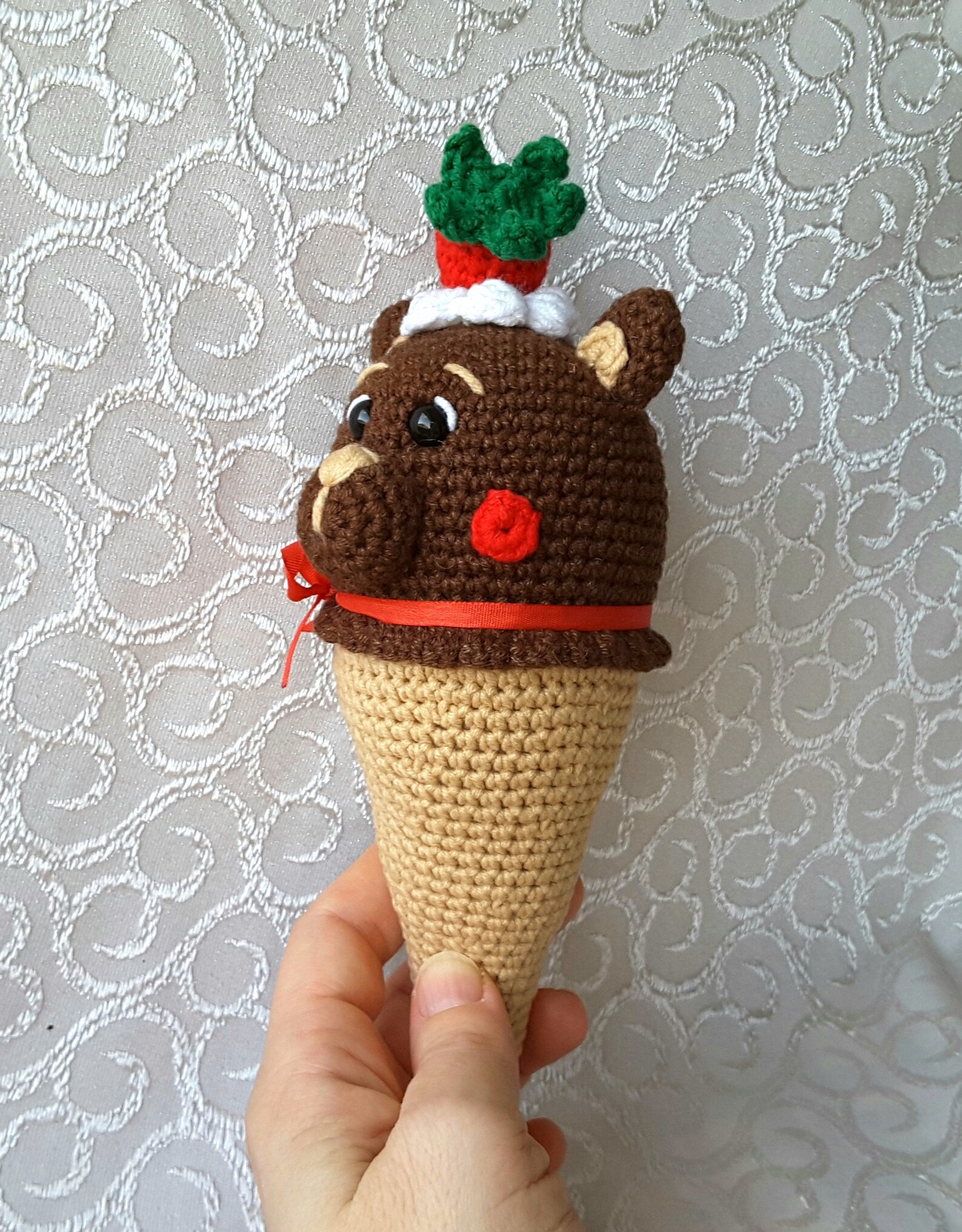 Crochet Teddy Rattle Pattern Teddy Crochet Baby Toy Teddy - Etsy