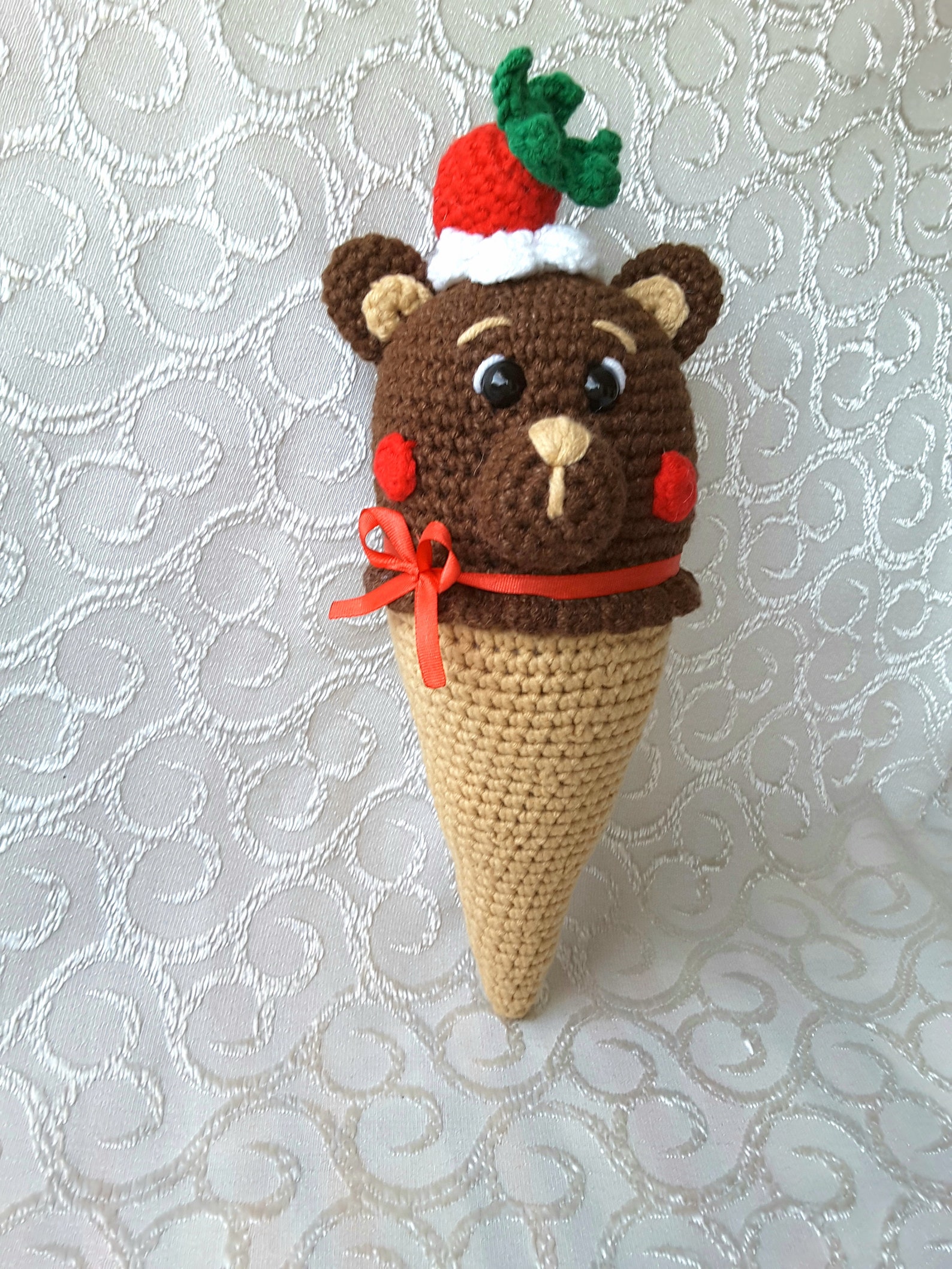 Crochet Teddy Rattle Pattern Teddy Crochet Baby Toy Teddy - Etsy