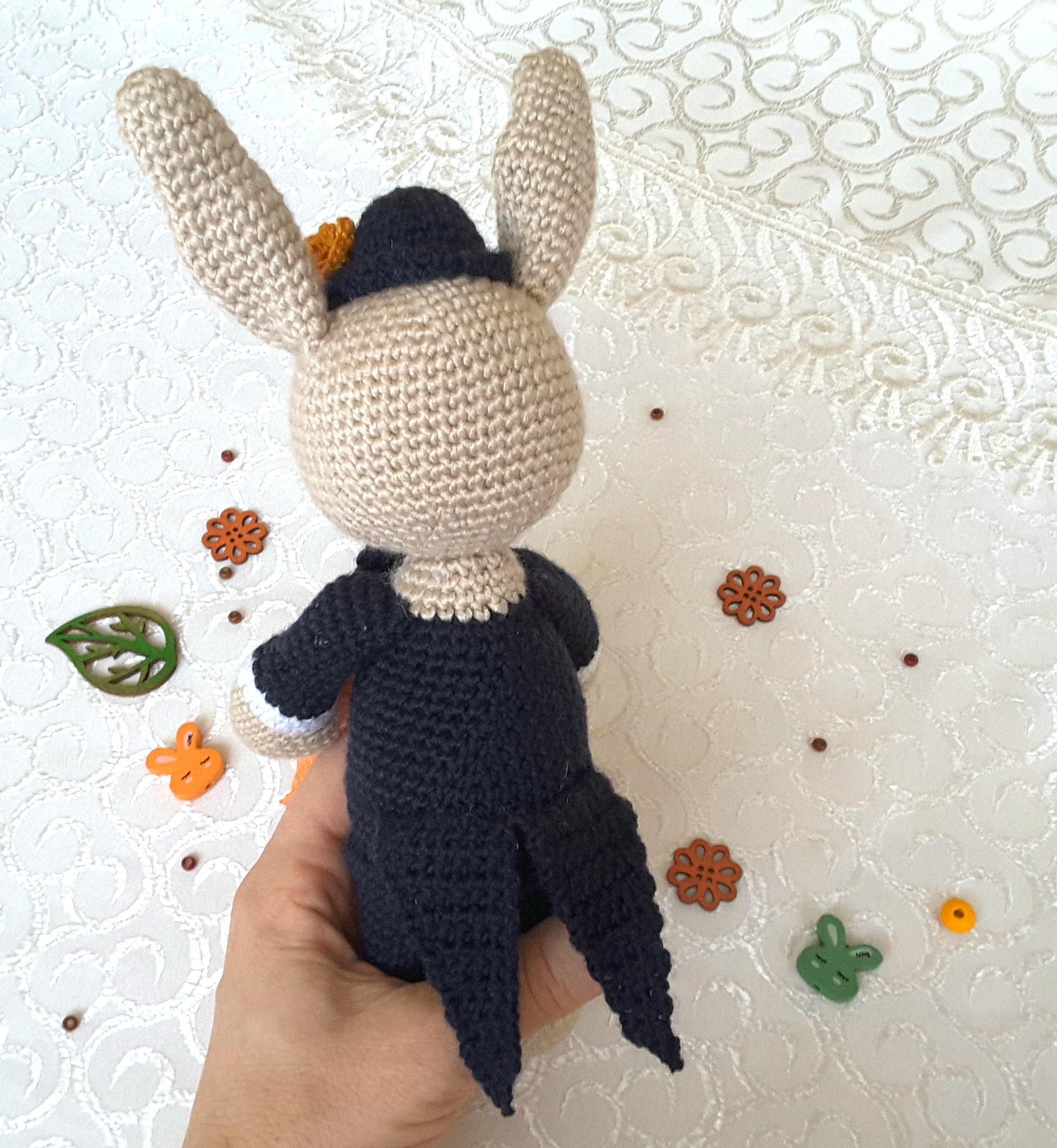 CROCHET PATTERN Bunny Toy Pattern Amigurumi Animal Pattern Crochet ...