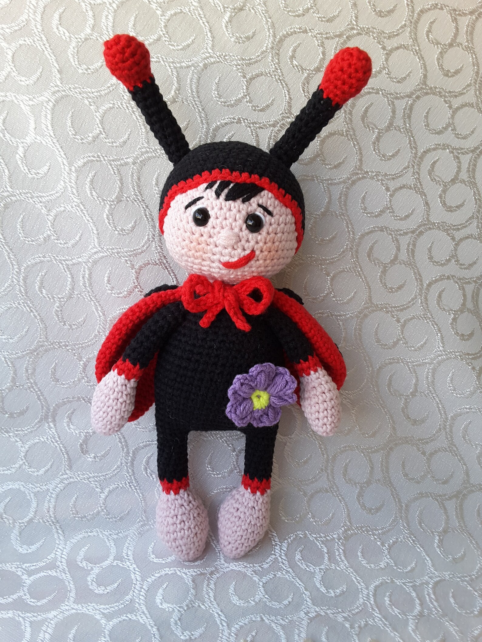 CROCHET PATTERN Ladybird Toy Pattern Amigurumi Toy Pattern Easy Insect ...