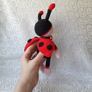 CROCHET PATTERN Ladybird Toy Pattern Amigurumi Toy Pattern Easy Insect ...
