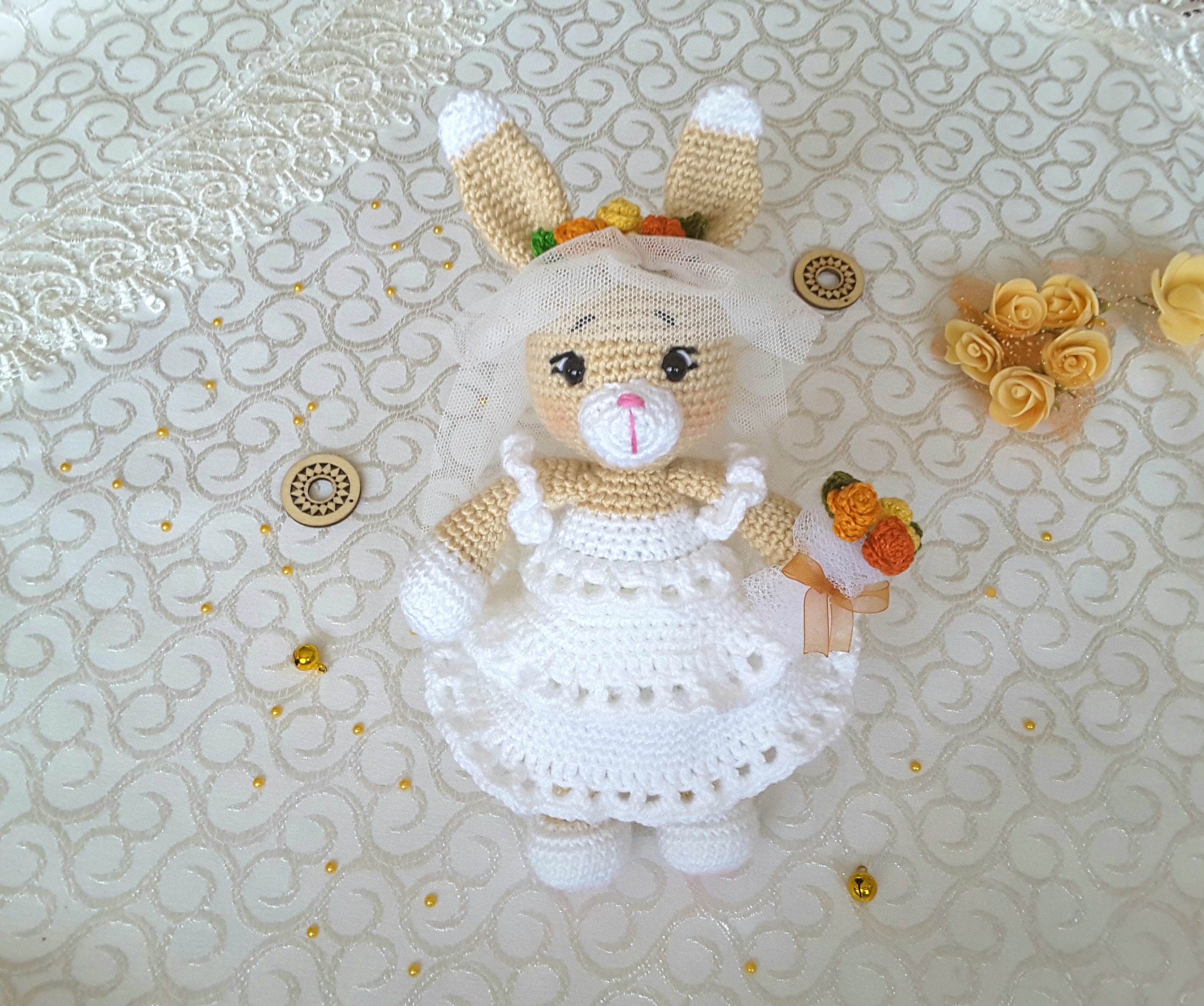 CROCHET PATTERN, Amigurumi Bunny Girl and Bunny Boy Pattern, Doll ...