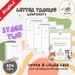 STAGE 2 - Alphabet Letter Tracing Worksheets Printable - Upper & Lower ...