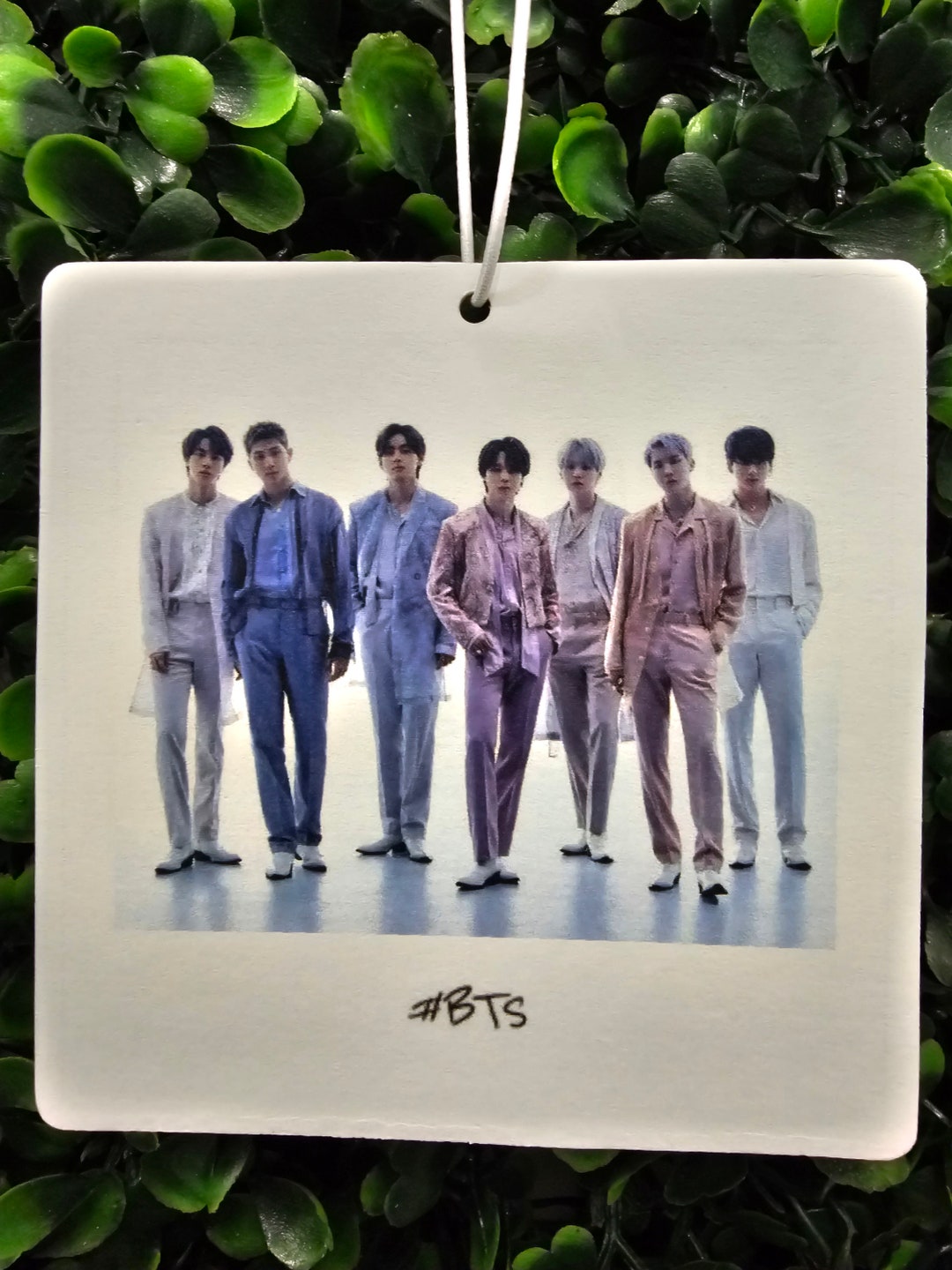 BTS Air Freshener Polaroid Style -hanging Car Air Freshener - Double ...