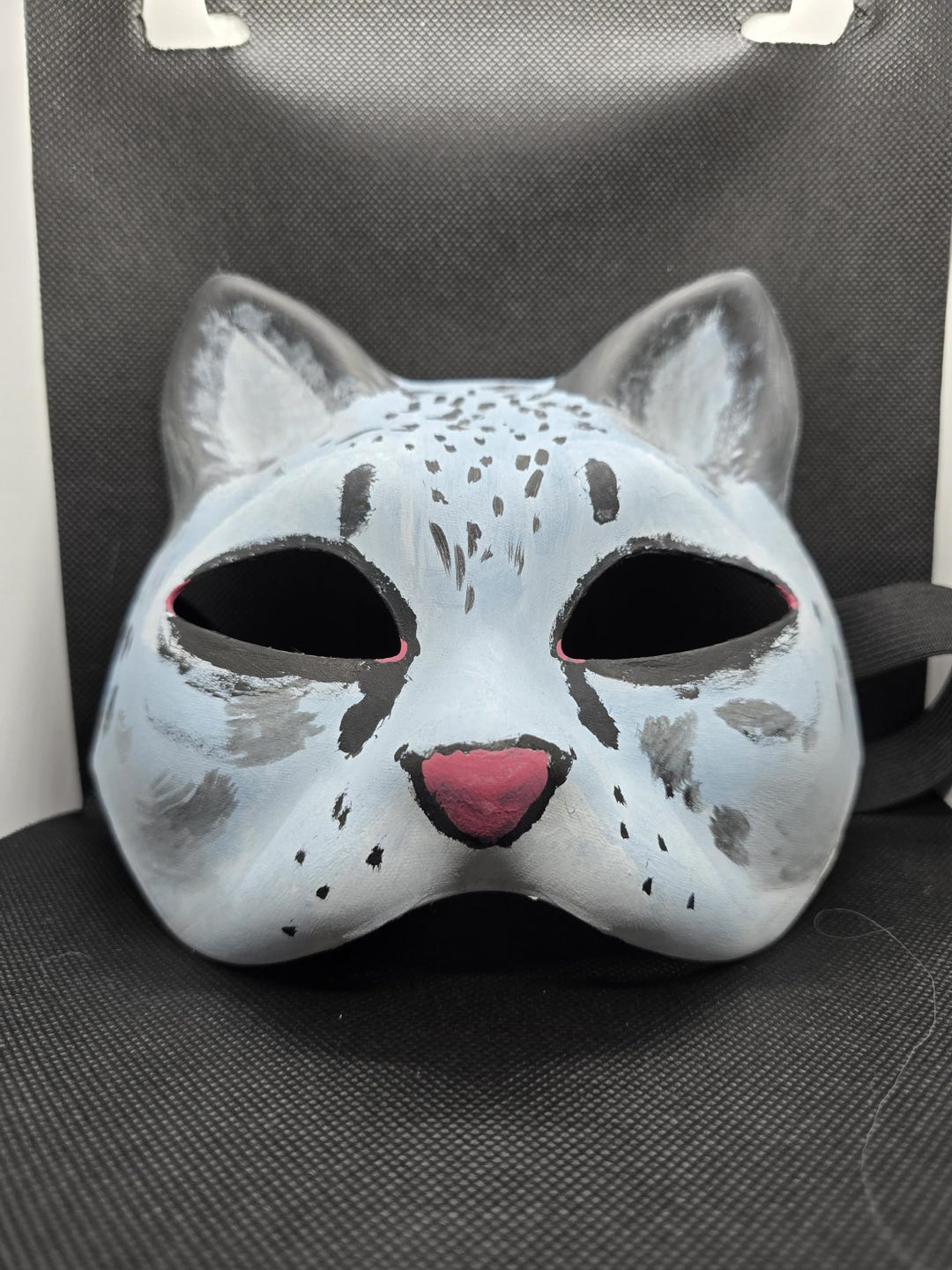 Therian Cat Mask / Snow Leopard Inspired High-quality Unlined UNFELTED ...