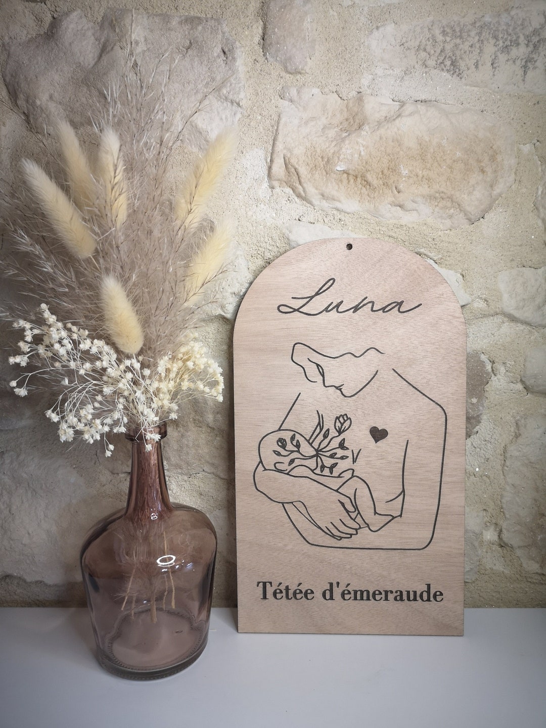 Breastfeeding Wood Frame - Etsy