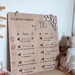 Children's Daily Routine Panel - Etsy