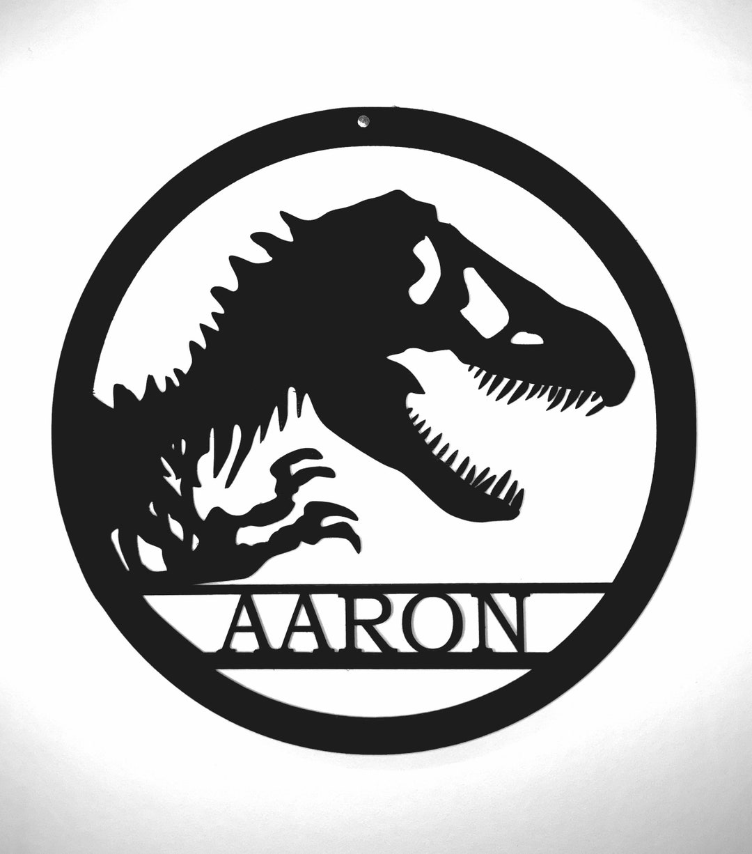 Jurassic Park First Name Frame - Etsy