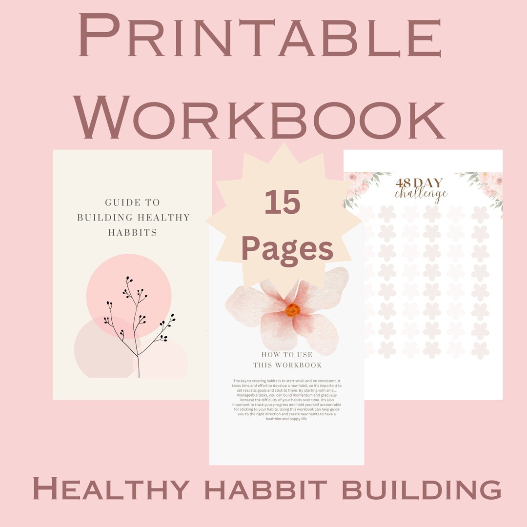 Mastering Your Habits: Workbook for Building Lasting Positive Change - Etsy