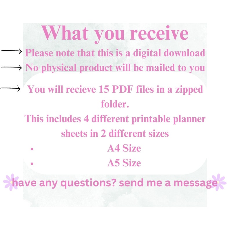 Green Digital Planner Template, Monthly Planner, Goal Planner, Undated ...