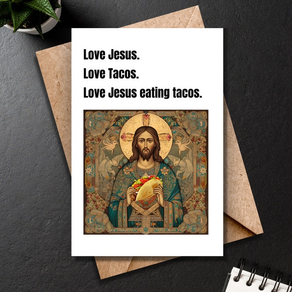 Funny Christian Card - Etsy