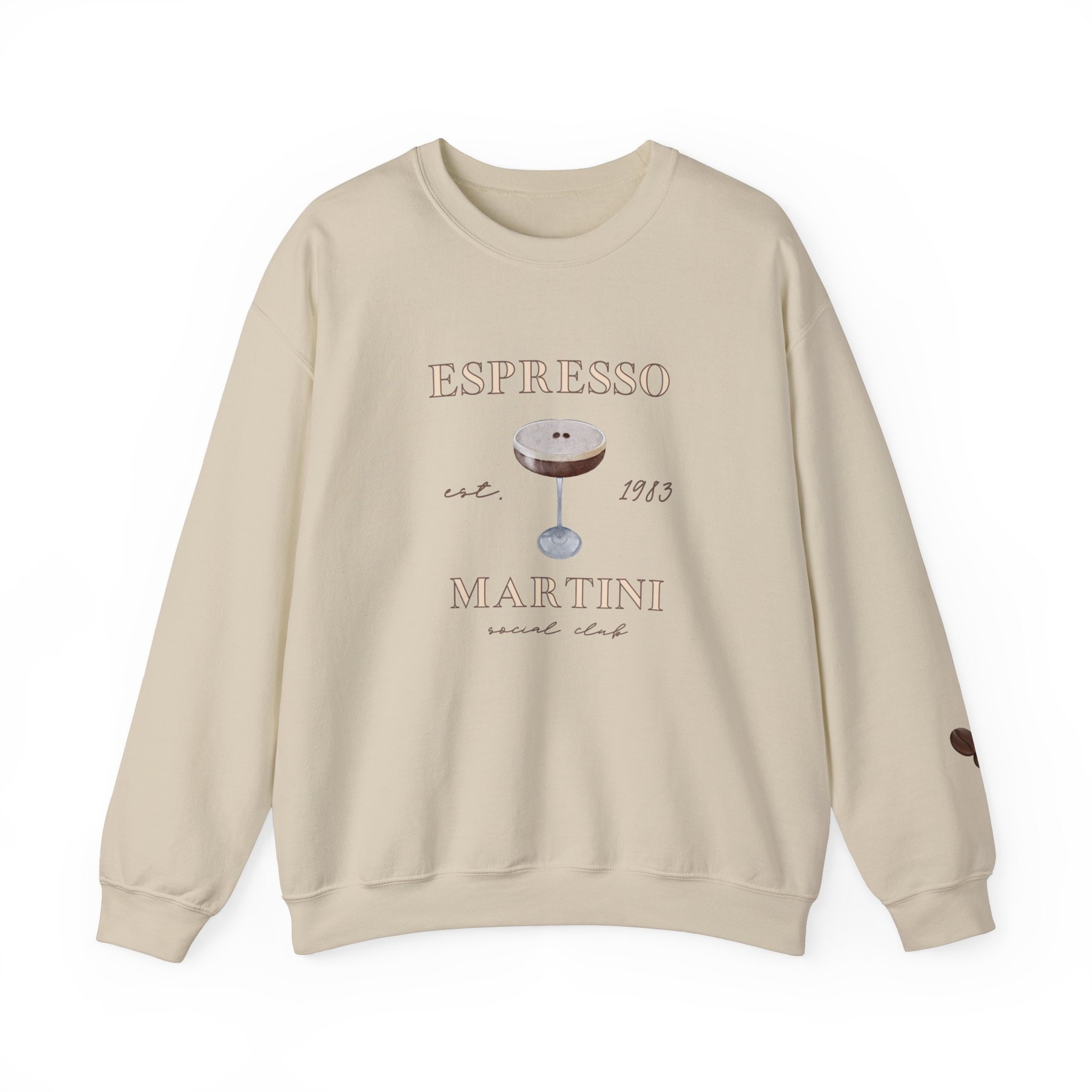 Espresso Martini Sweatshirt, Holiday Sweatshirt, Christmas Gifts for ...