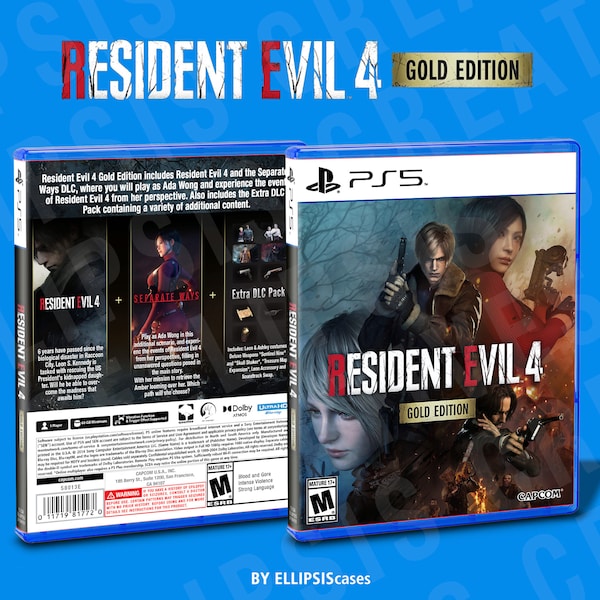 Resident Evil 4 Case - Etsy