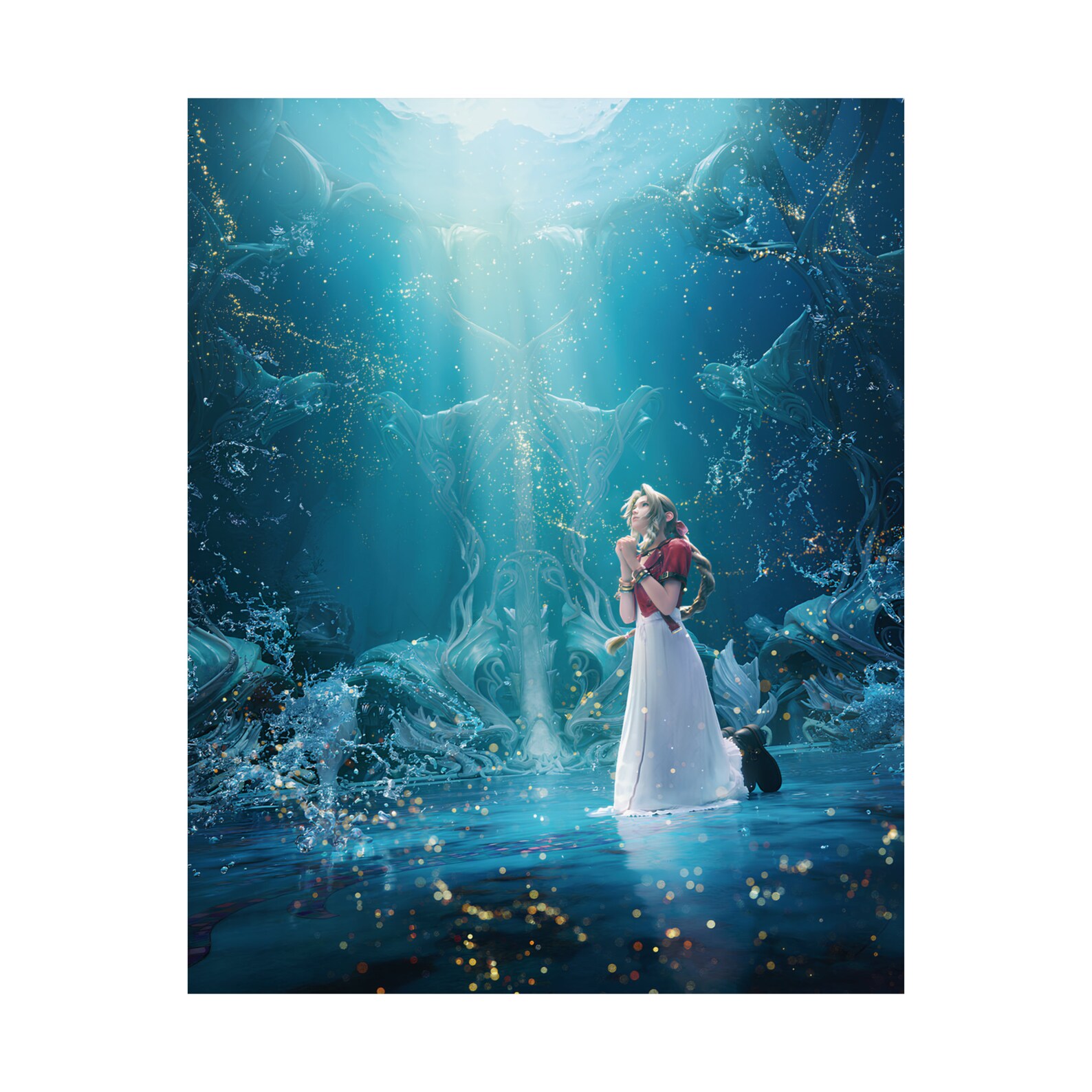 Final Fantasy VII Aerith Prayer Matte Vertical Posters 16x20 - Etsy