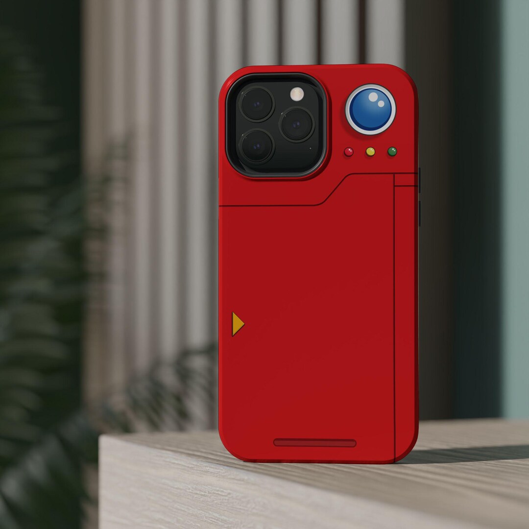 Poke Pokedex Red Gen 1 Magnetic Tough Cases - Etsy