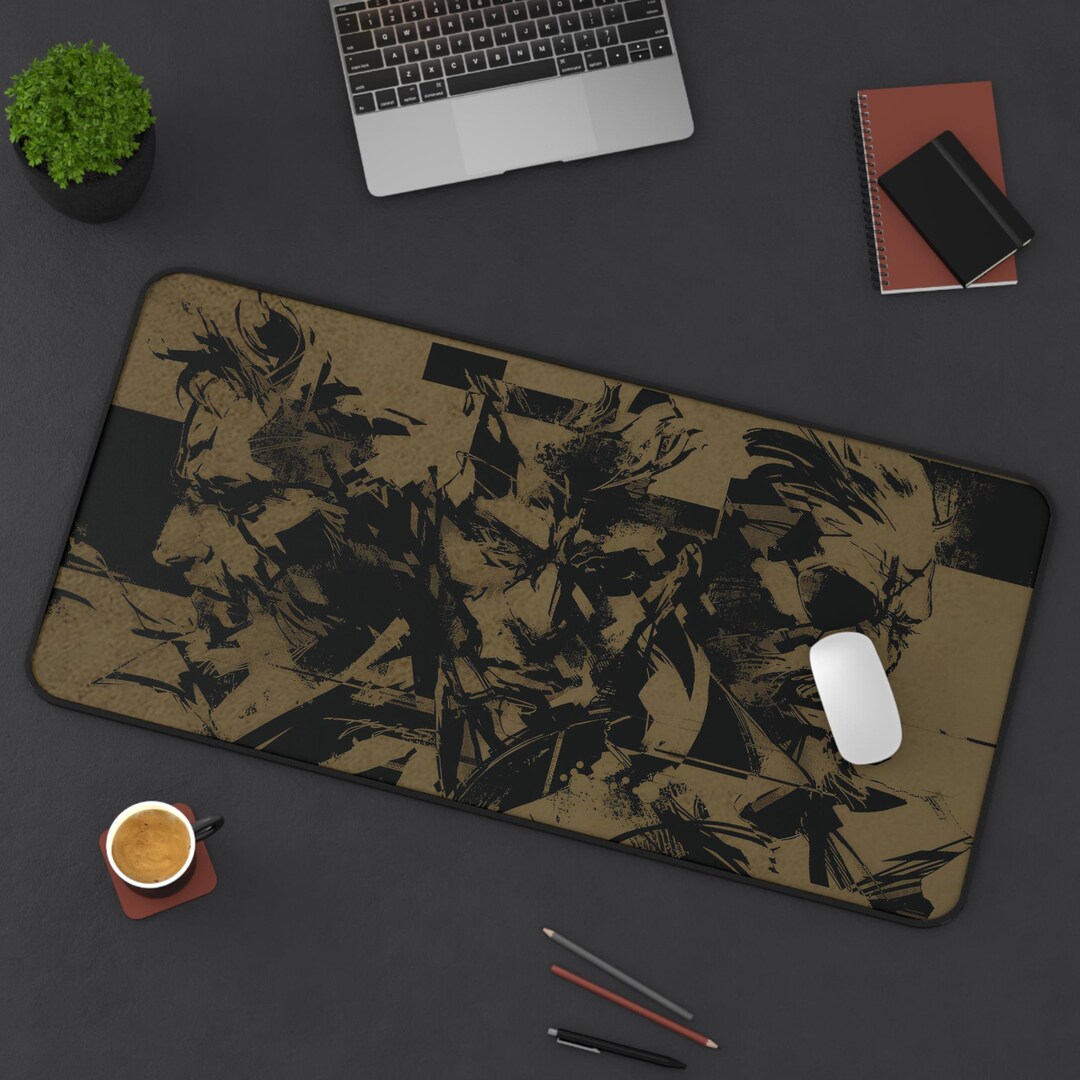 Metal Gear Solid 25th Anniversary, Mouse Pad, Desk Mat, Play Mat - Etsy