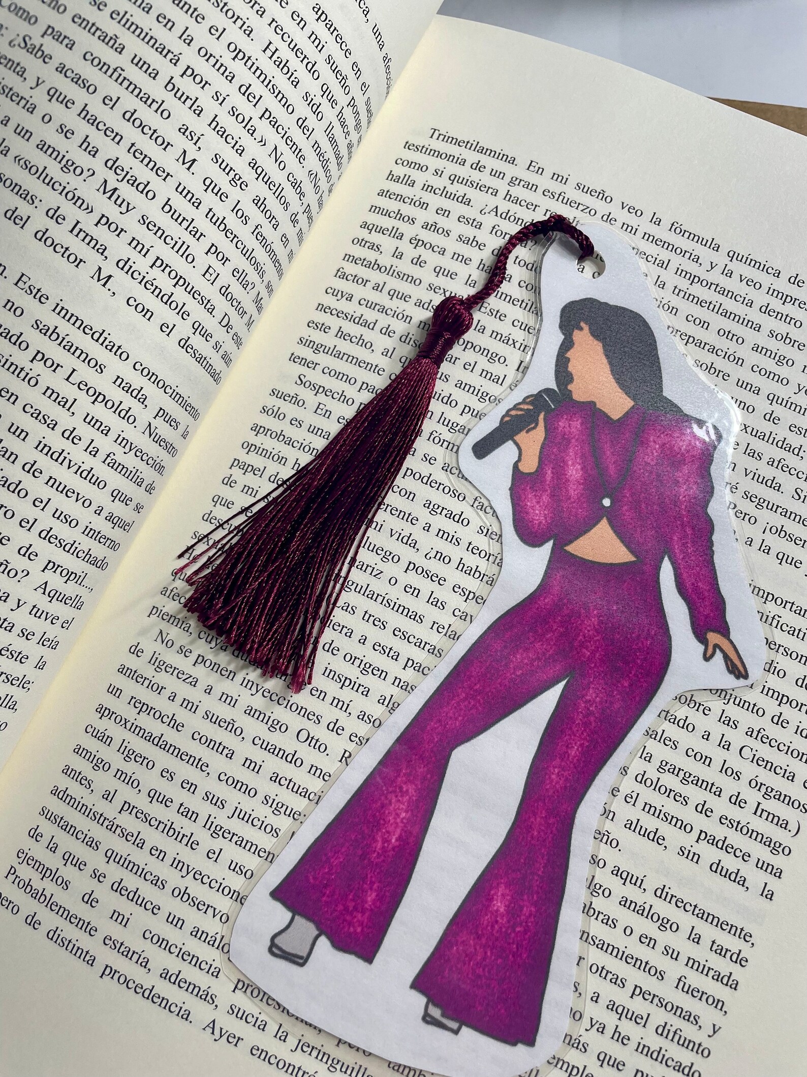 Selena Quintanilla Bookmark Inspired - Etsy