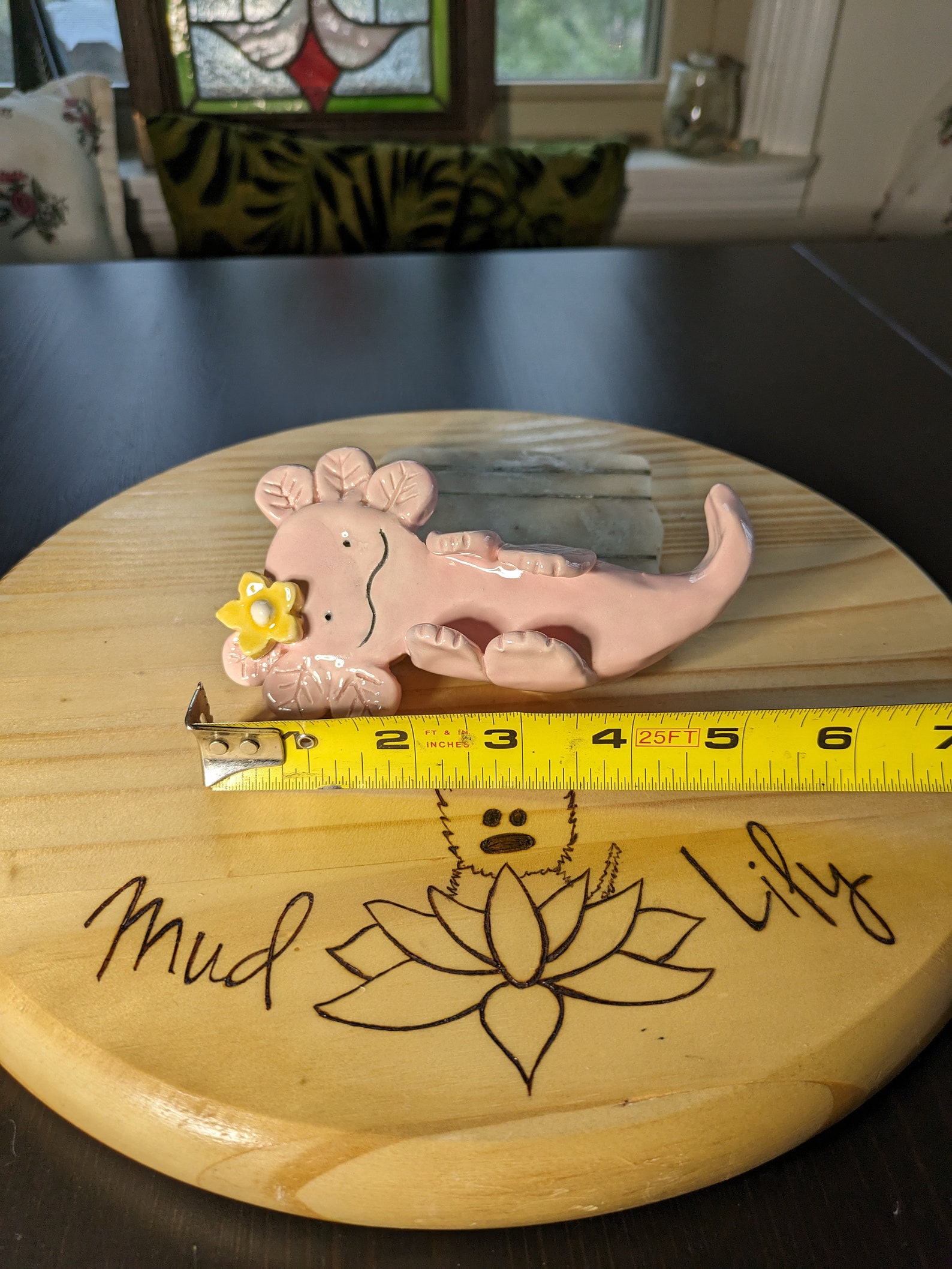 Ariel Axolotl Sculpture Hand Made Ceramic OOAK Figurine Mud Baby - Etsy