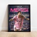 Lionel Messi Poster, Inter Miami Print, High Quality Wall Art for ...