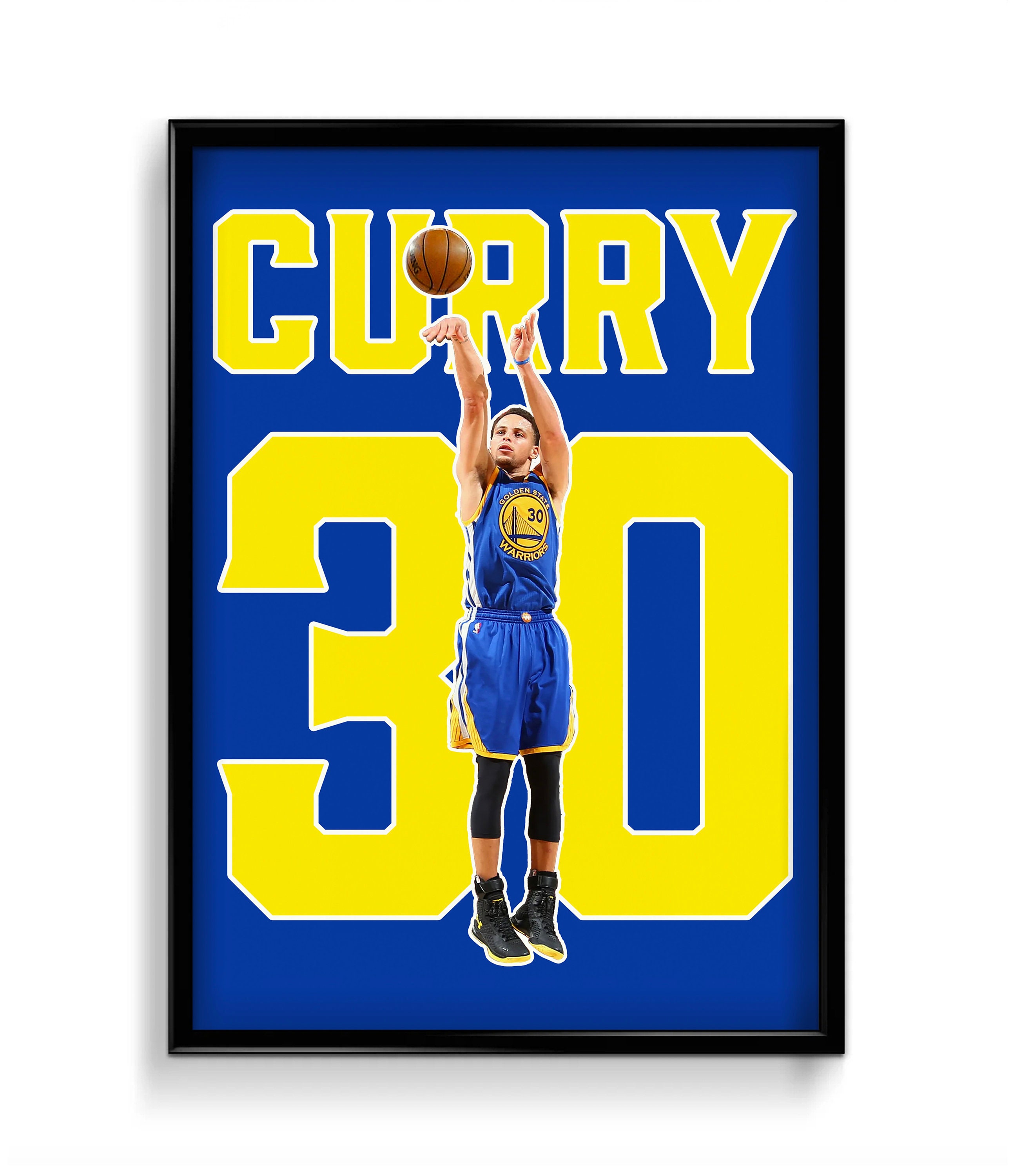 Steph Curry Printable Poster, GSW Print, High Quality Wall Art for ...