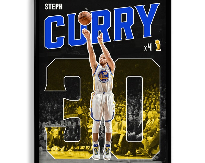 Limited Stephen Curry Poster Steph Curry Poster Chef Curry Poster GSW ...